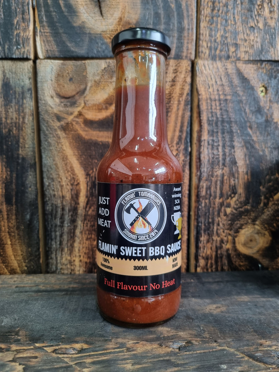 Flamin' Tomahawks Flamin' Sweet BBQ Sauce – Barbecue B.O.I.