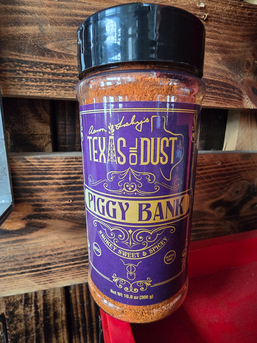 Piggy Bank Pork & Rib Rub by Texas Oil Dust – Barbecue B.O.I.