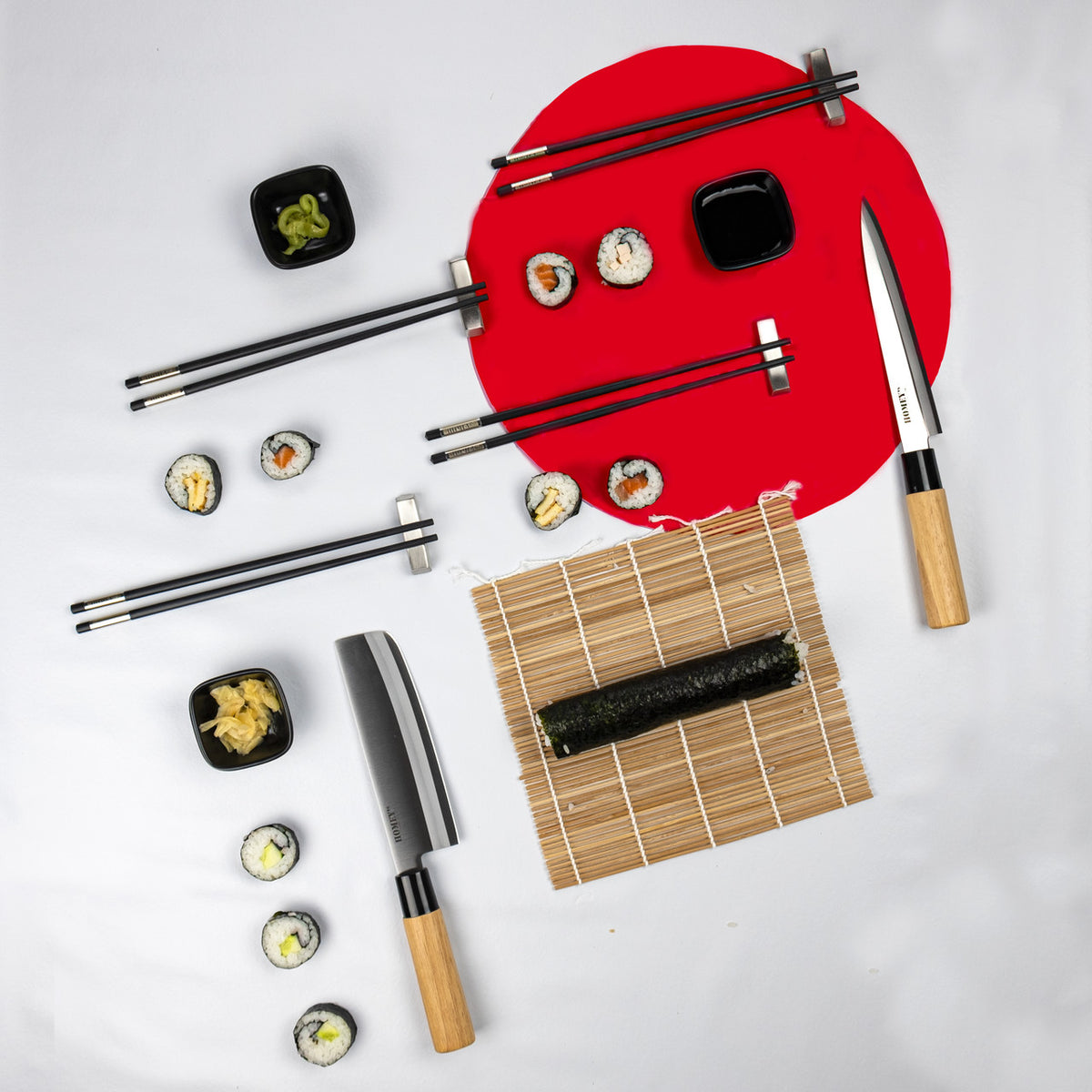 Nippon Sushi Gift Set with bonus house of dumpling sauces – Barbecue B.O.I.