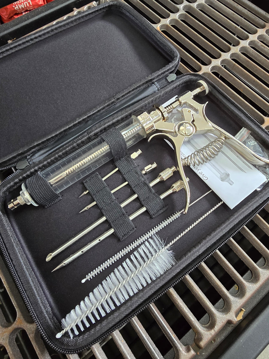 Stainless Steel Injection Brining Kit – Barbecue B.O.I.