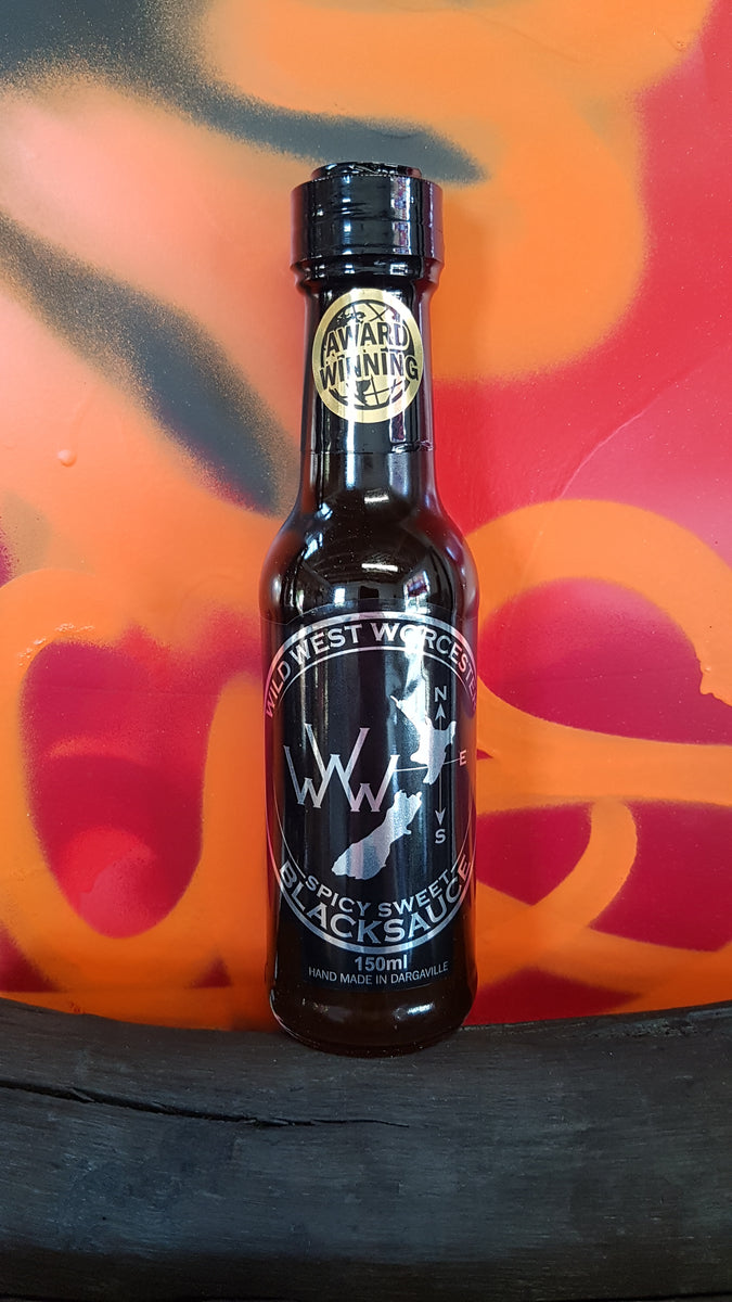 Spicy Sweet Black Sauce by Wild West – Barbecue B.O.I.