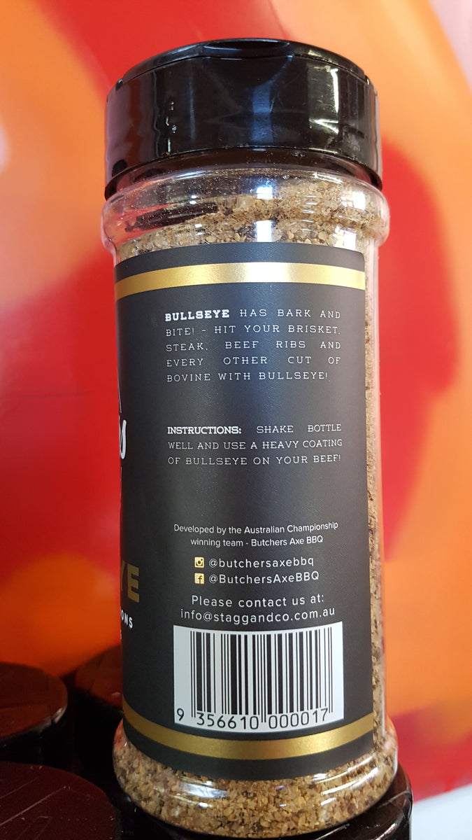 BULLSEYE Beef Seasoning 200g by Butcher's Axe – Barbecue B.O.I.