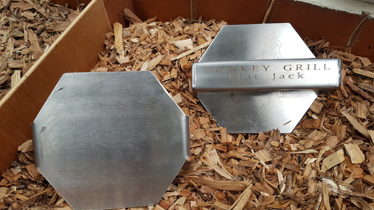 Flat Jack Burger Press by Donkey Grills – Barbecue B.O.I.