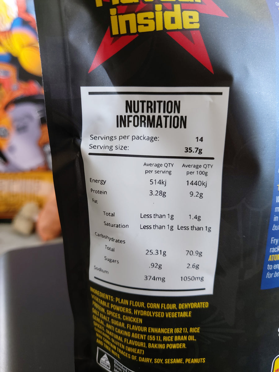 Southern Fried Chicken Coating 500g by Atomic Chicken – Barbecue B.O.I.