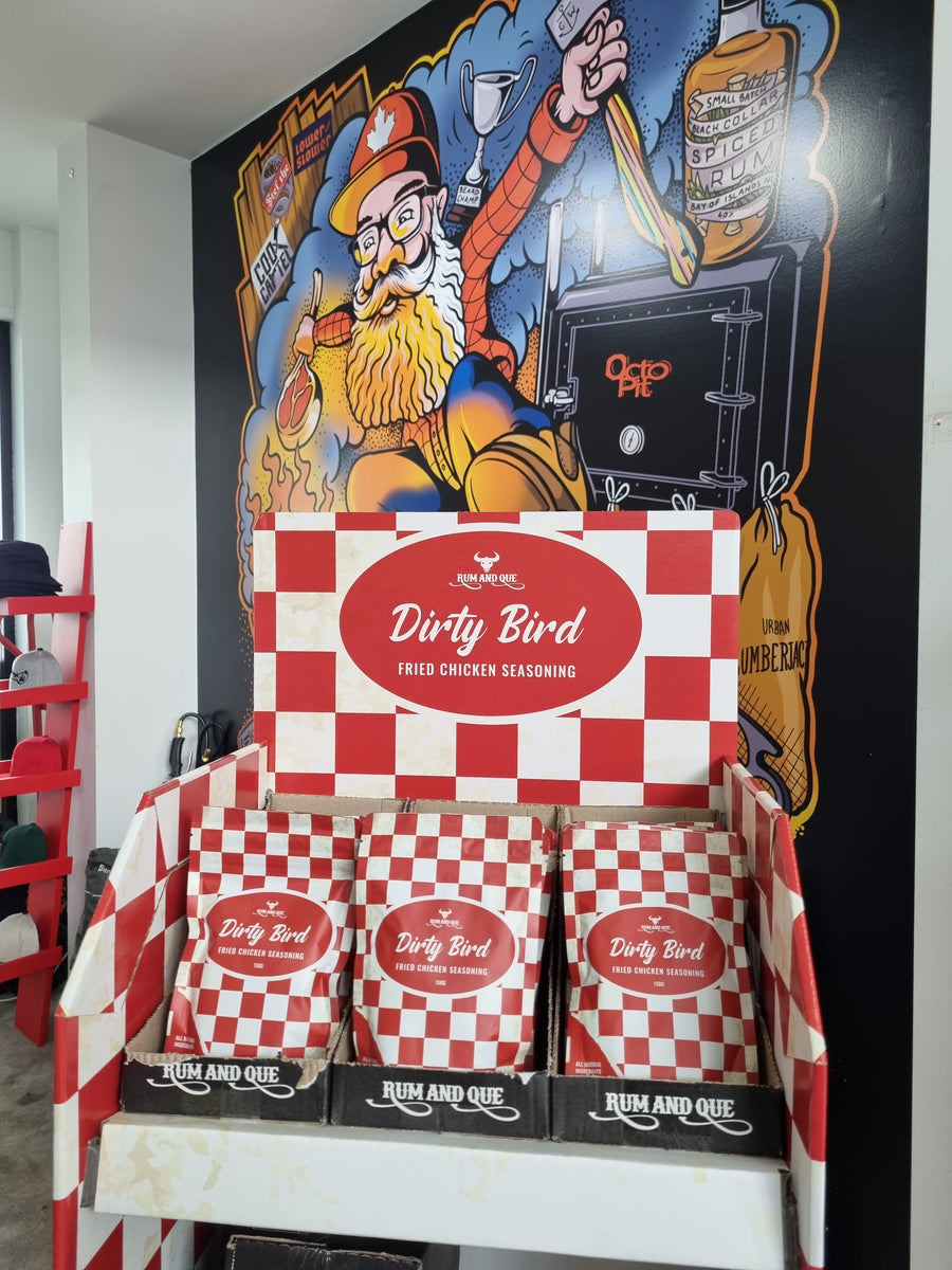 Dirty Bird Fried Chicken Seasoning by Rum & Que – Barbecue B.O.I.